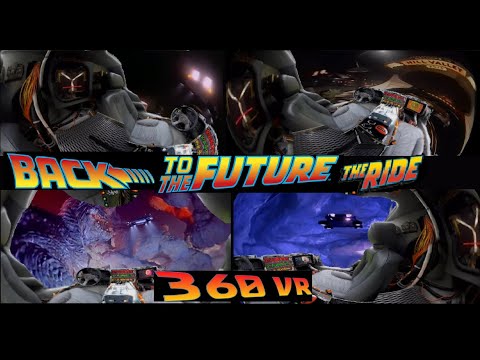 Back to the Future the Ride 360° Virtual Reality Experience Universal ...