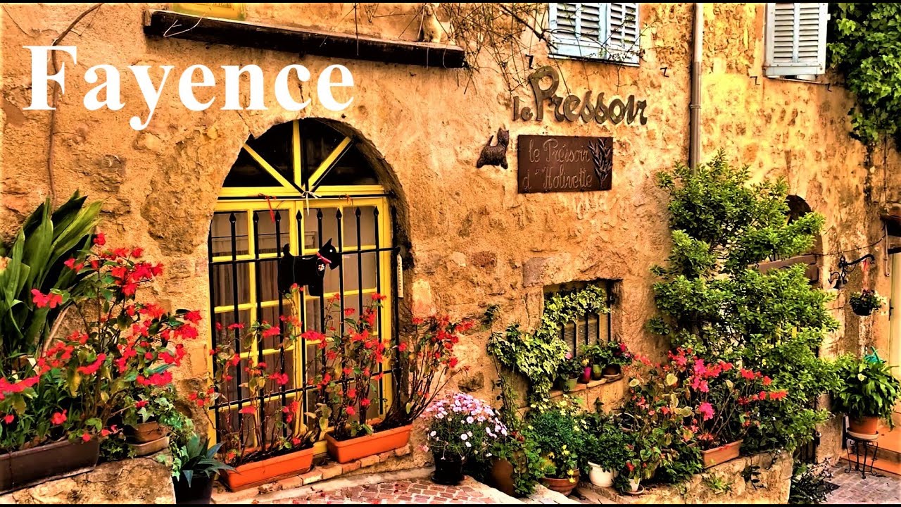 FAYENCE🌞Var🌳 Provence-Alpes-Côte d'Azur - Visite des villages de France ...