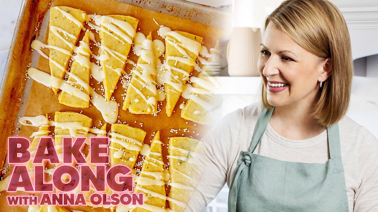 How to Make Orange Shortbread Wedges! | Bake Along w/ Anna Olson - YouTube