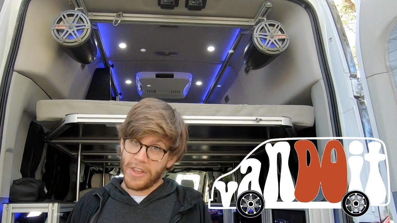 Audio Upgrades: A VanDOit Adventure Van Option with Ford Transit - YouTube