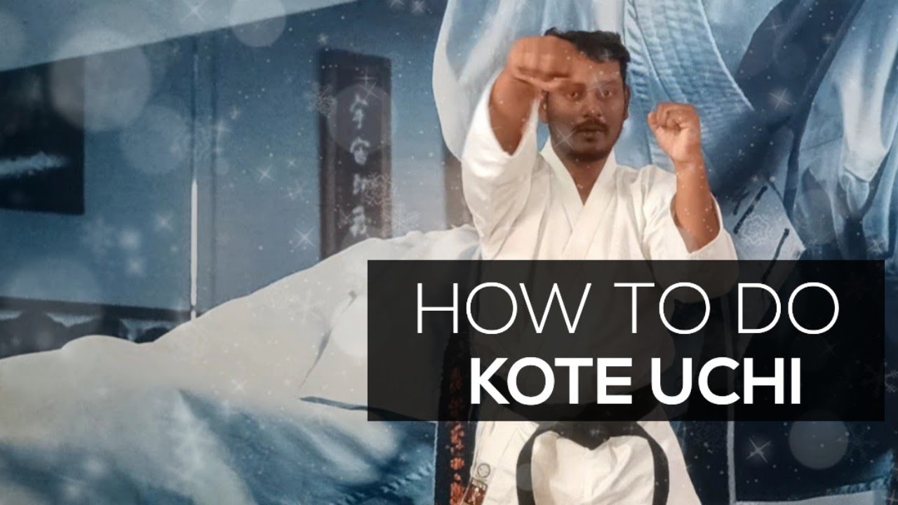 How to do KOTE UCHI || International Kyojin Kai Karate Federation - YouTube
