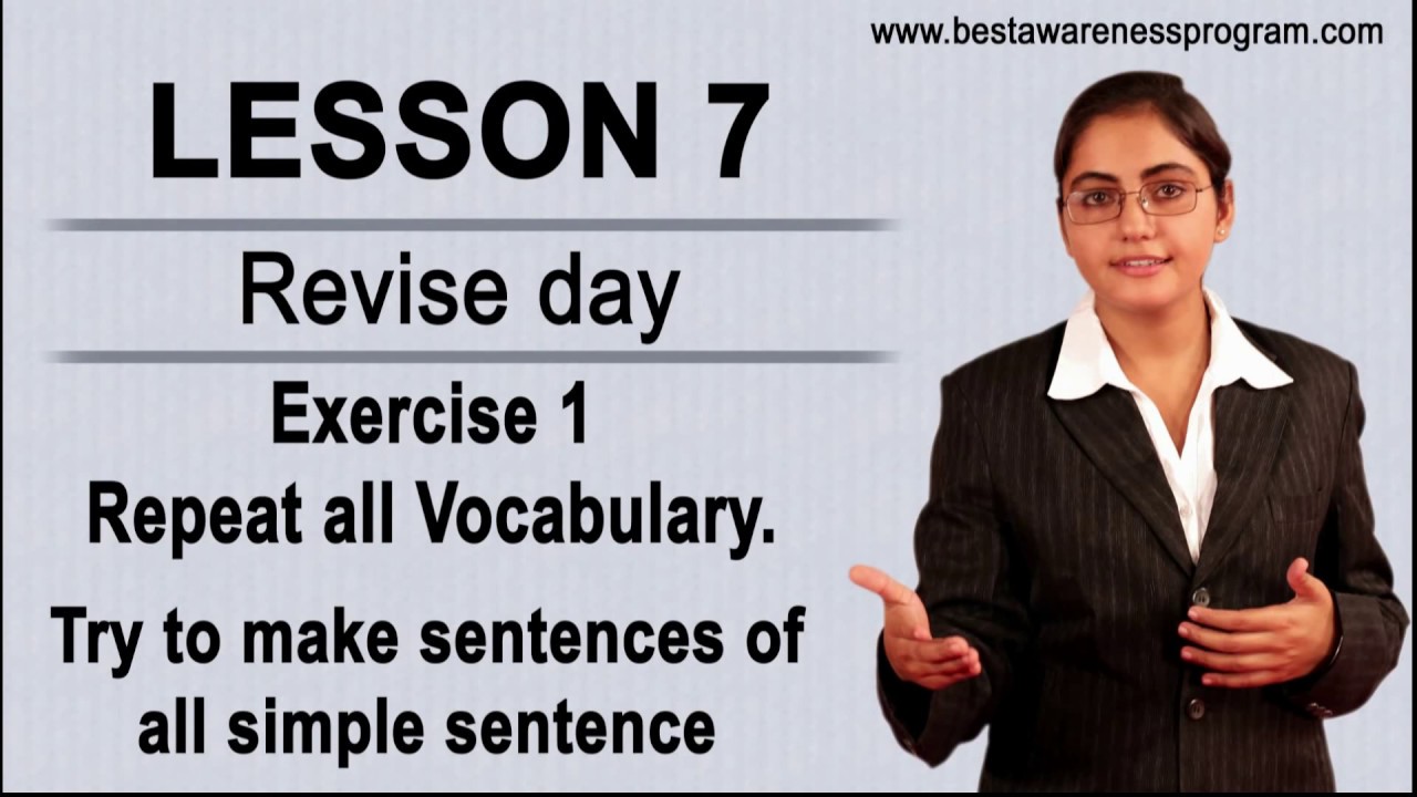 Lesson 7 Revise Day All Simple Sentence Simple Sentence Grammar lesson-7-revise-day-all-simple-sentence-simple-sentence-grammar