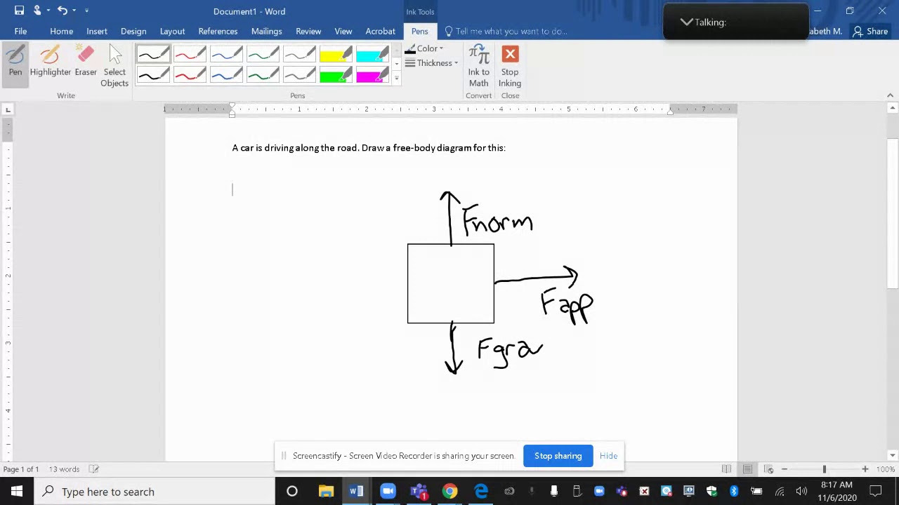 Free Body Diagram Car - YouTube