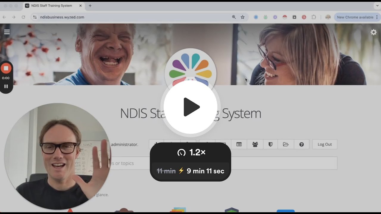 Jake Bourke x NDIS Training System Demo - YouTube
