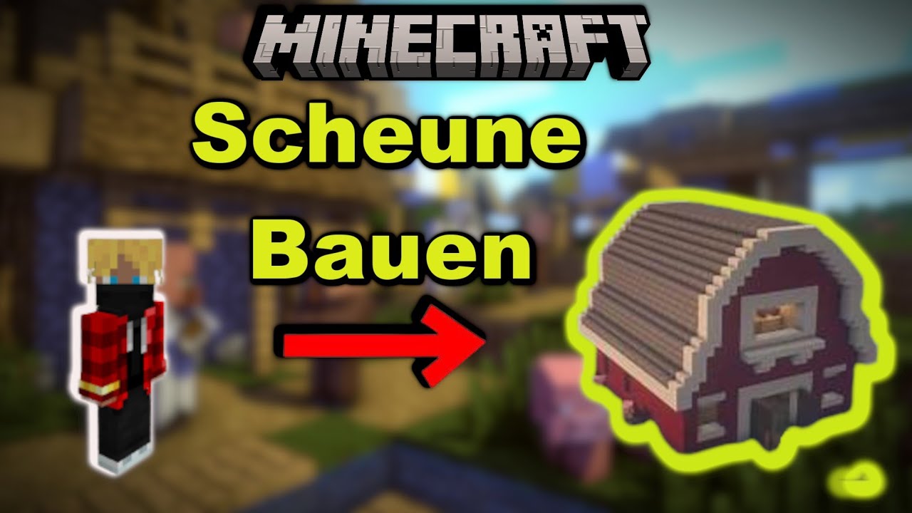 ICH BAUE EINE SCHEUNE😱|MINECRAFT|1080P| - YouTube