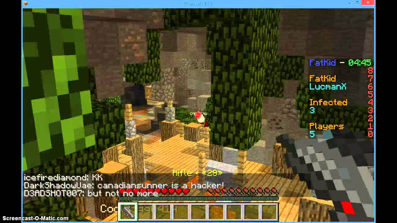 Minecraft Gamemode- FatKid! (Also factions!) - YouTube