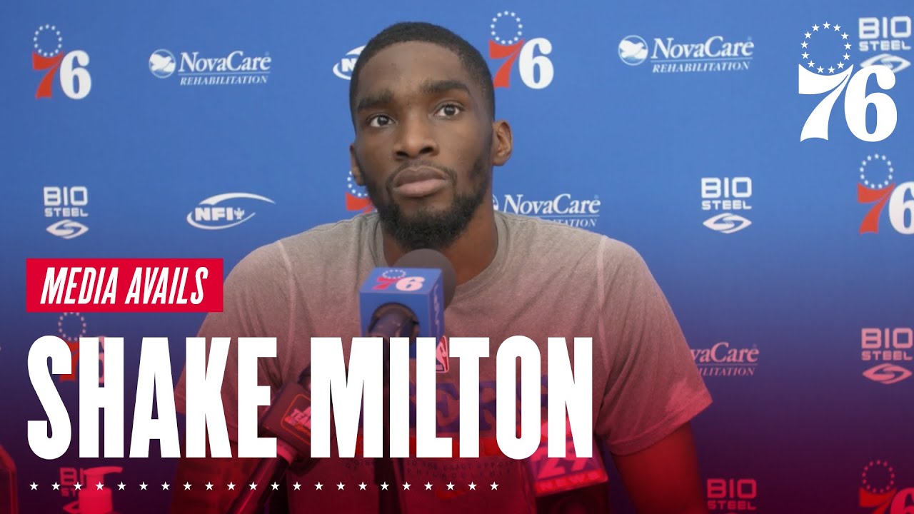 Shake Milton Discusses Team Leadership and Growth (9.29.21) - YouTube