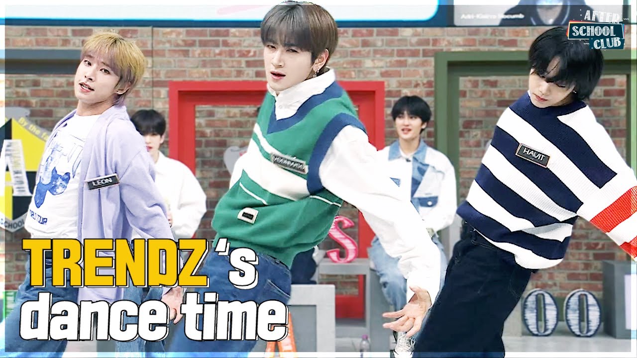 [After School Club] TRENDZ's dance time (트렌드지의 댄스 타임) - YouTube