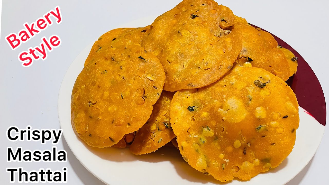 Bakery Style Crispy Thattai Recipe | Diwali Special Snacks Thattai by Muno’s kitchen - YouTube