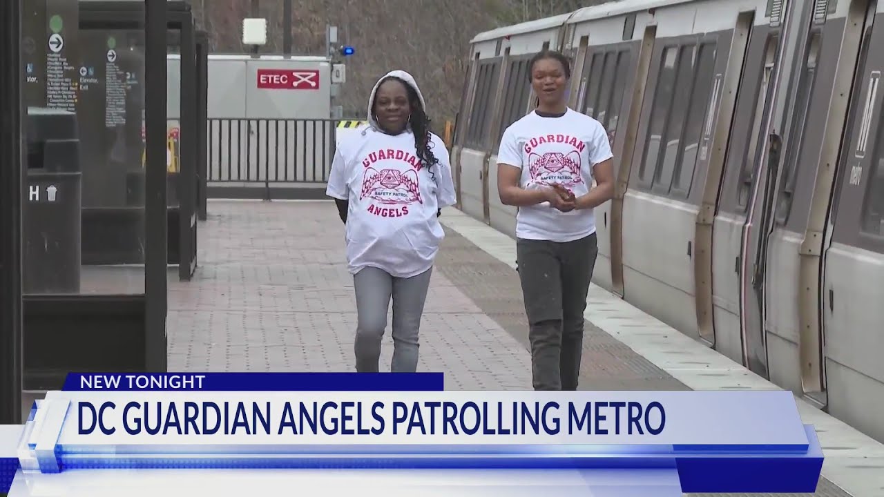 DC Guardian Angels patrolling Metro after shootings - YouTube