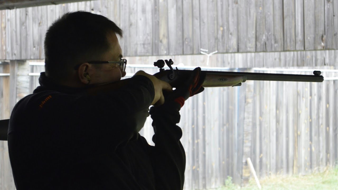 Pedersoli Tryon Creedmoor .45 - YouTube