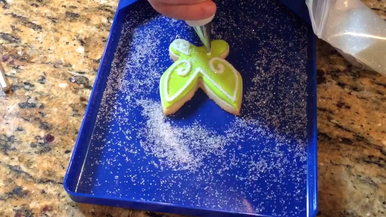 Tinkerbell Fairy Wing Cookies (How To) - YouTube
