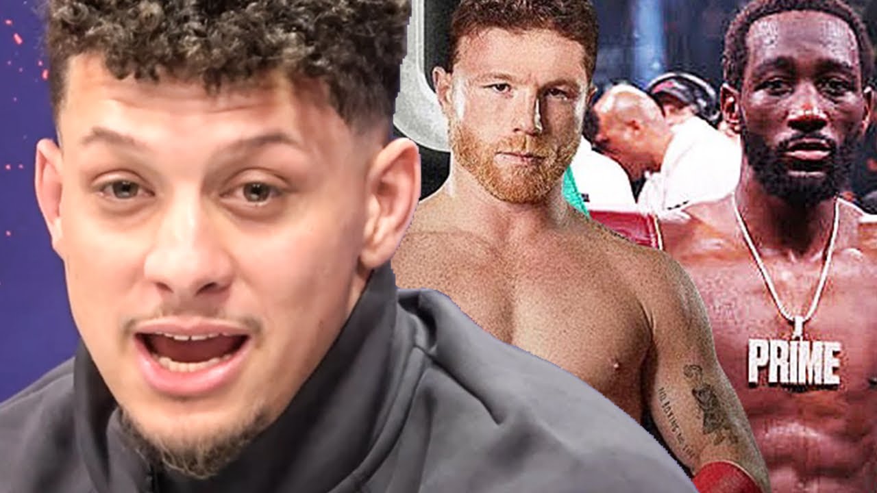 Patrick Mahomes CO-SIGNS Terence Crawford on Canelo INSANE Vegas ...