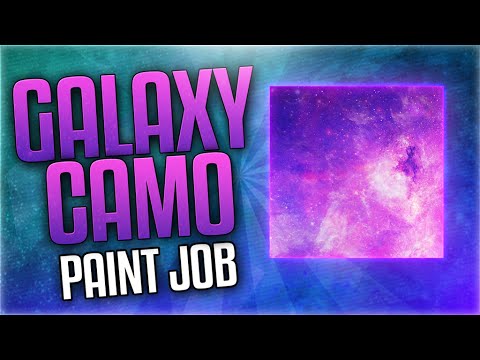 HOW TO MAKE GALAXY CAMO! - “GALAXY Camo” PAINTJOB TUTORIAL! (BO3 GALAXY ...
