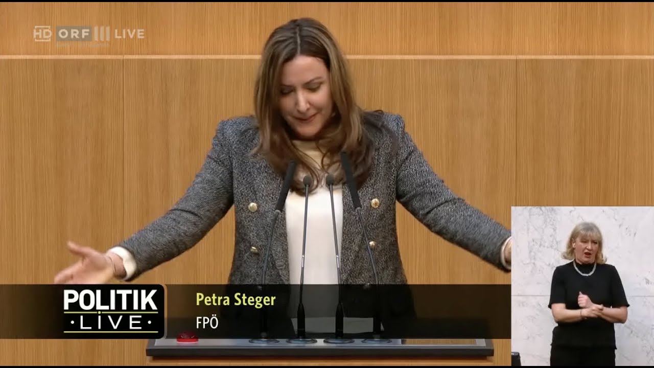 Petra Steger - Stopp der Sanktionen gegen russische Sportler - 27.4. ...