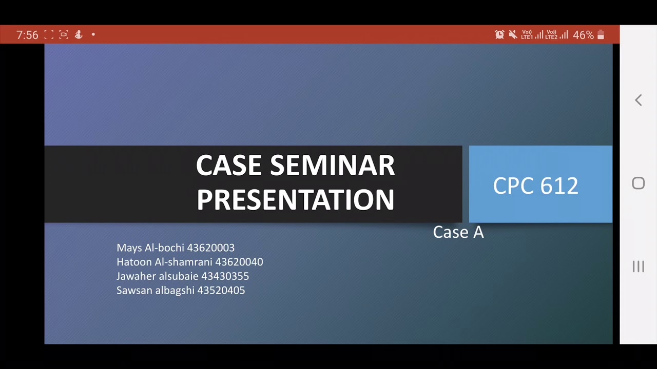 CPC Case Seminar - YouTube