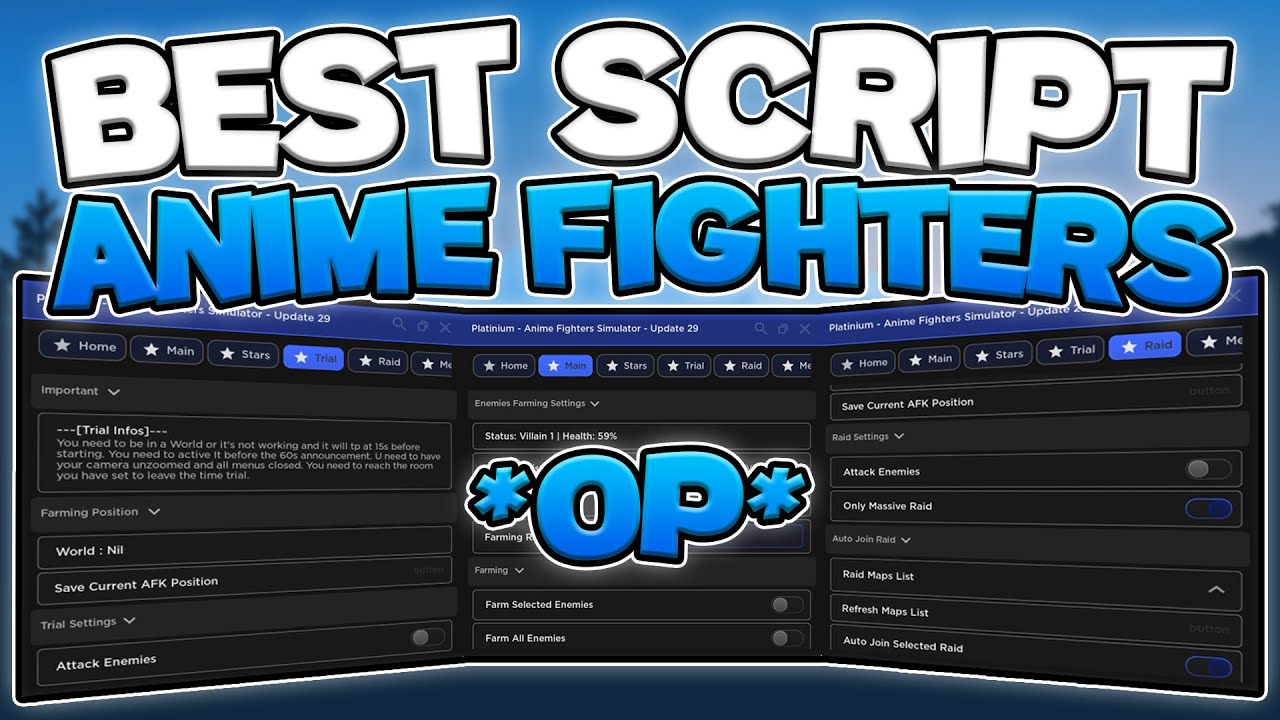 Anime Fighters Simulator Script / Exploit | Autofarm, Auto Loot, And ...