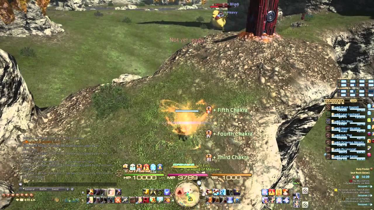 FF14 Monk PvP Seal Rock 50 grind - YouTube