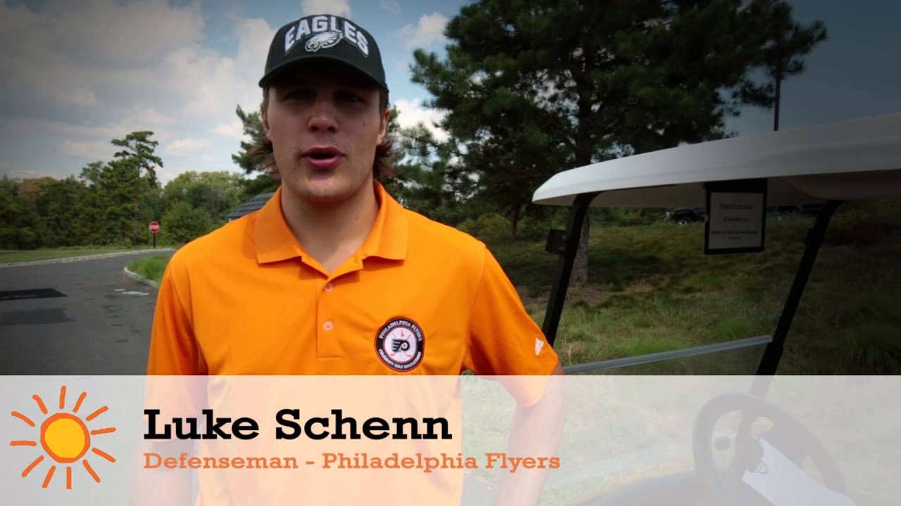Philadelphia Flyers Luke Schenn for Michael's Way - YouTube