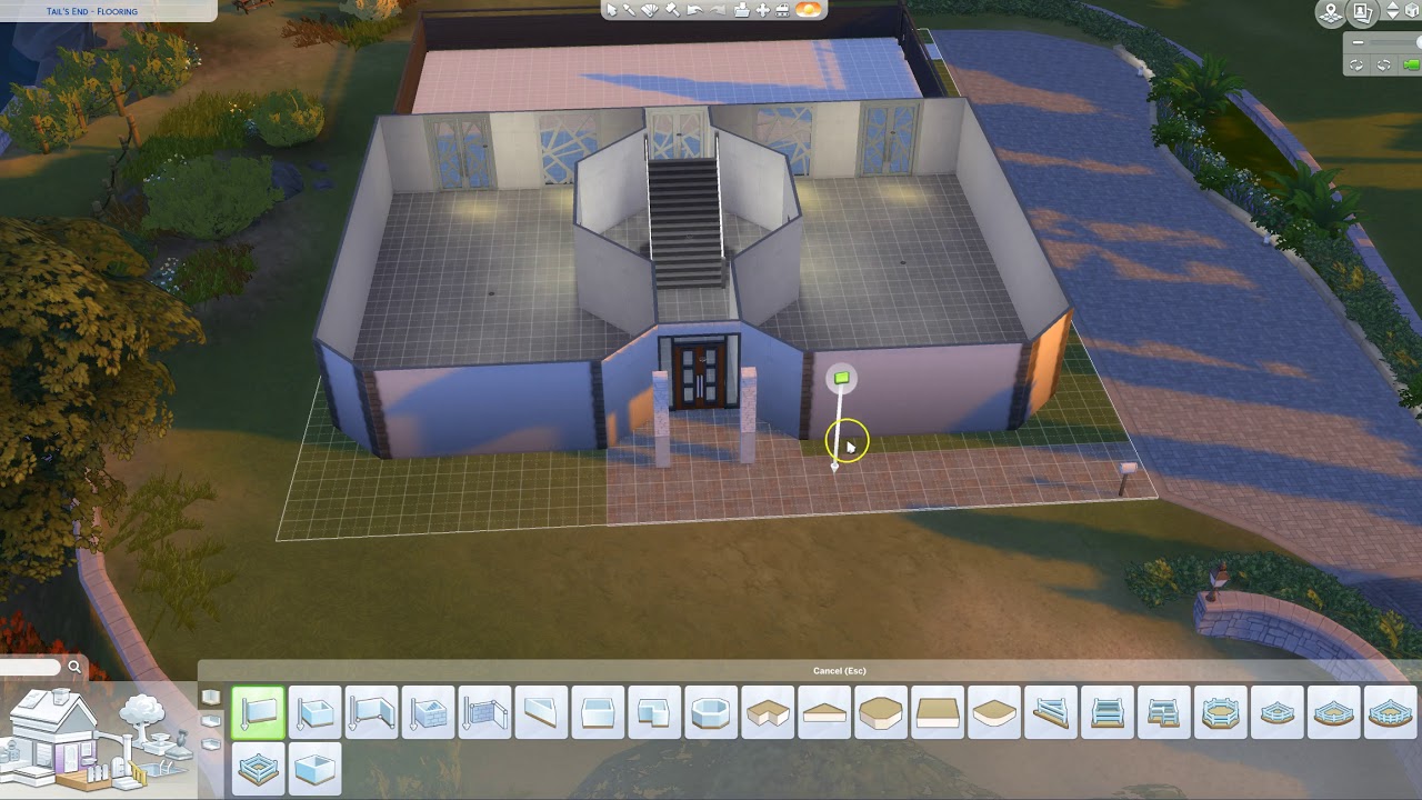 Entryway - Make into a complete room (Sims 4) - YouTube