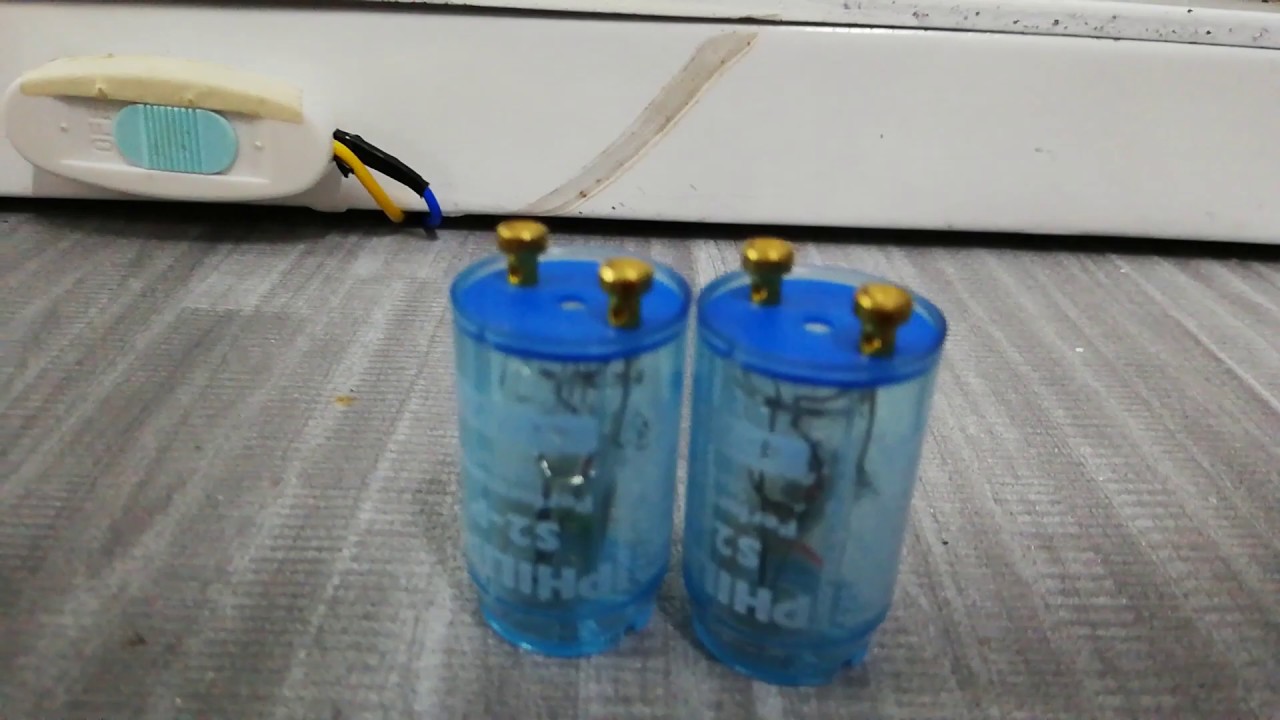 Brand new Philips s2 fluorescent starter - YouTube