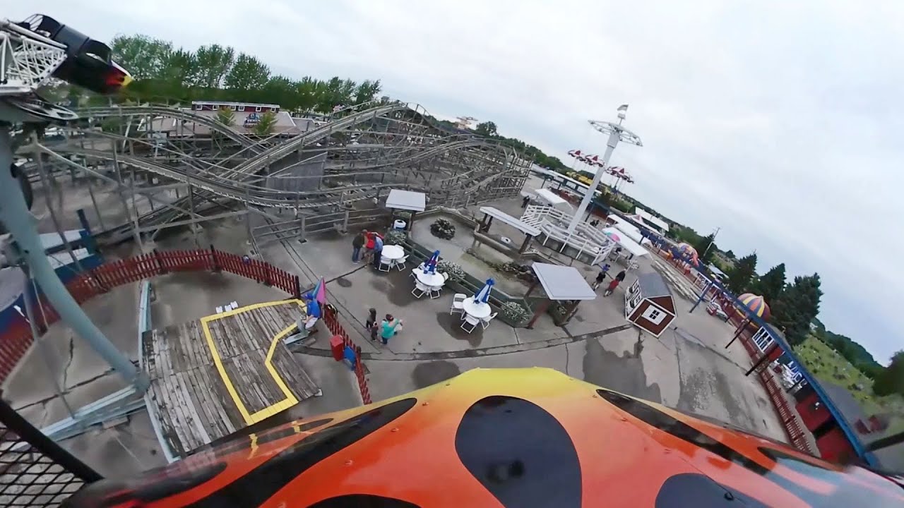 Test Pilot warped on-ride POV Little Amerricka America - YouTube
