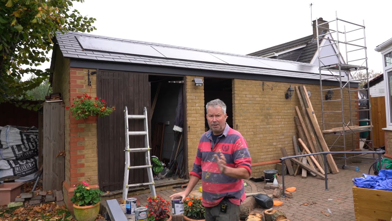 DIY External Door Frame & Door Installation - YouTube