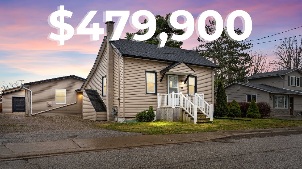 Meticulously Kept Bungalow with Newly Built 2-Car Garage--Forest, ON ...