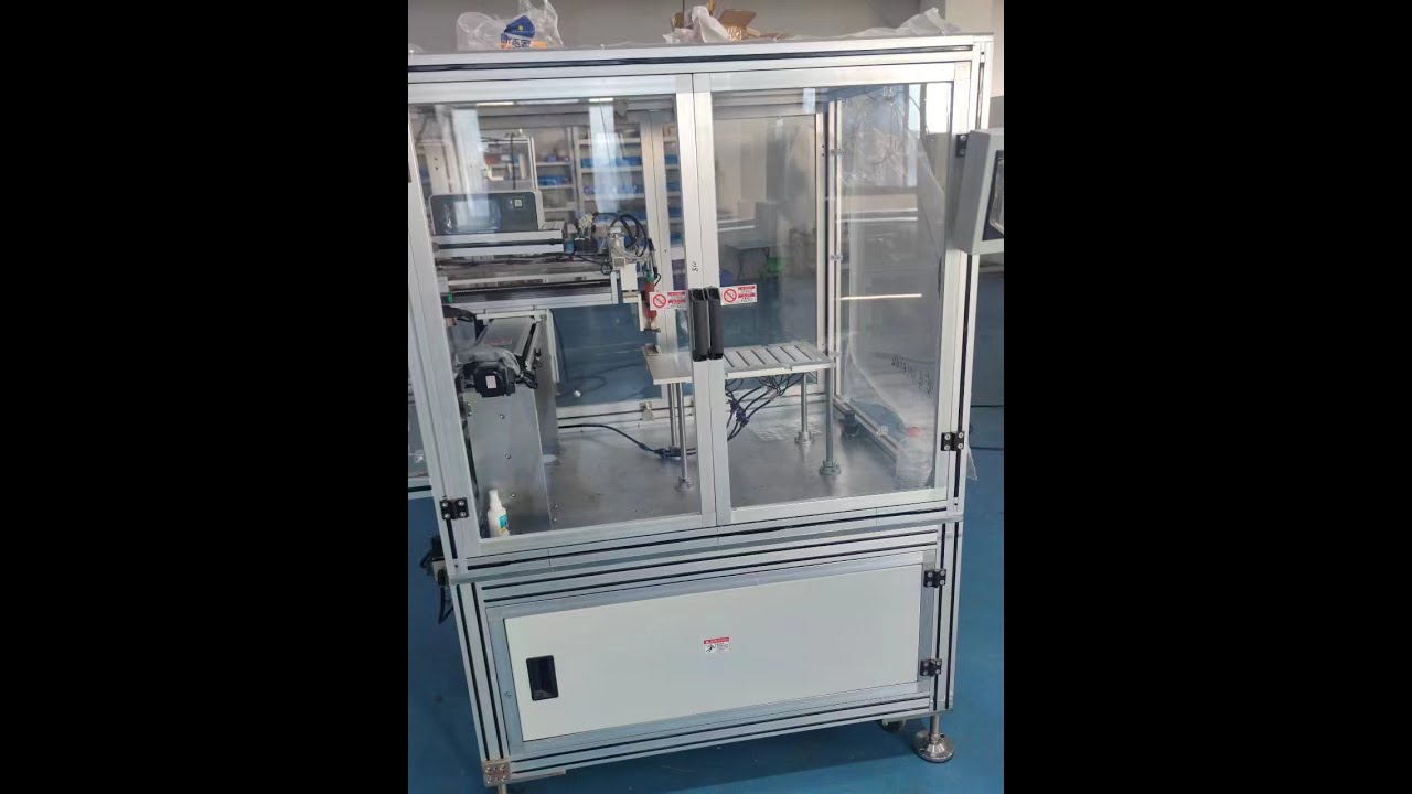 Enzyme dispensing machine for blood glucose test strip. - YouTube