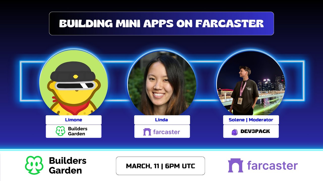 Building Mini Apps on Farcaster - YouTube
