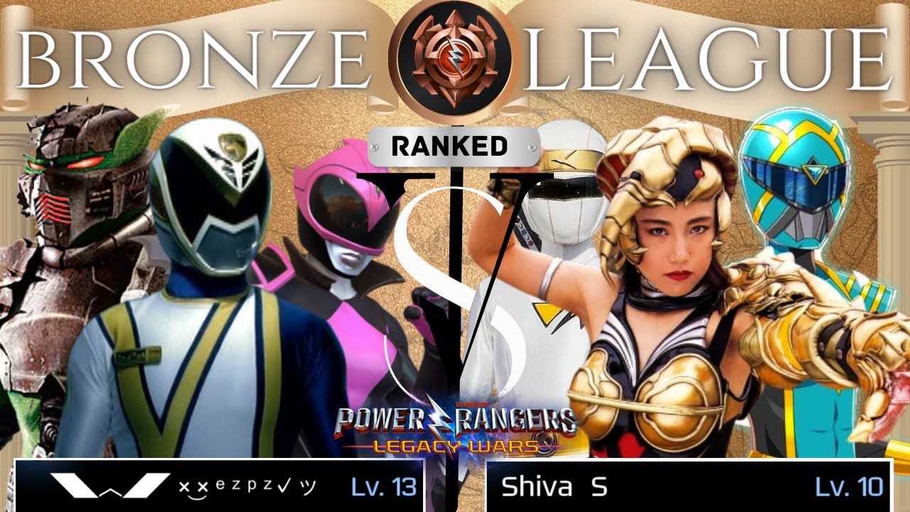 Power Rangers Legacy Wars | Ranked Bronze League Battle | Omega SPD ...