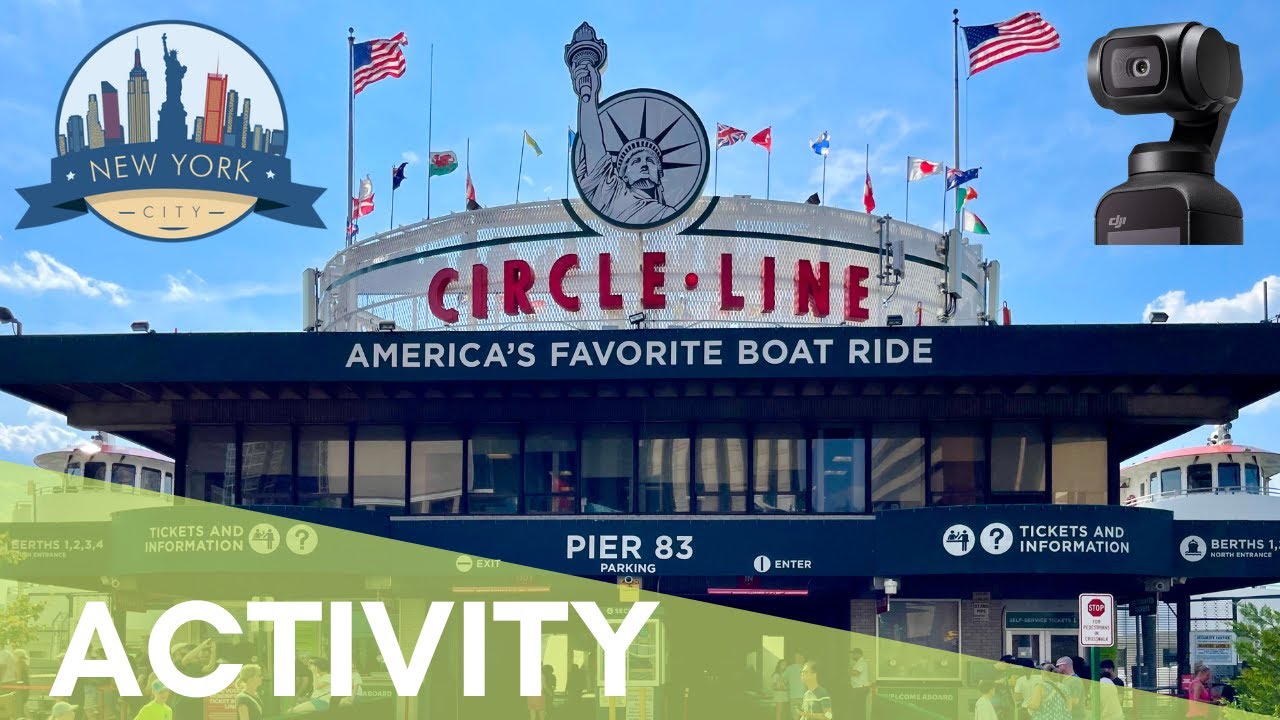 4K CRUISE 🛳 CIRCLE LINE ⭕️ NEW YORK CITY 🗽FULL TOUR 📸 NYC 🇺🇸 SUMMER ...
