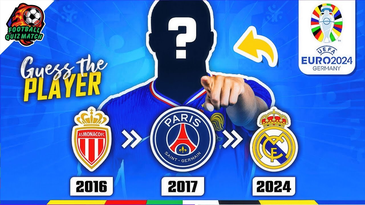 GUESS THE PLAYER BY THEIR TRANSFERS - UEFA EURO 2024 | QUIZ FOOTBALL ...