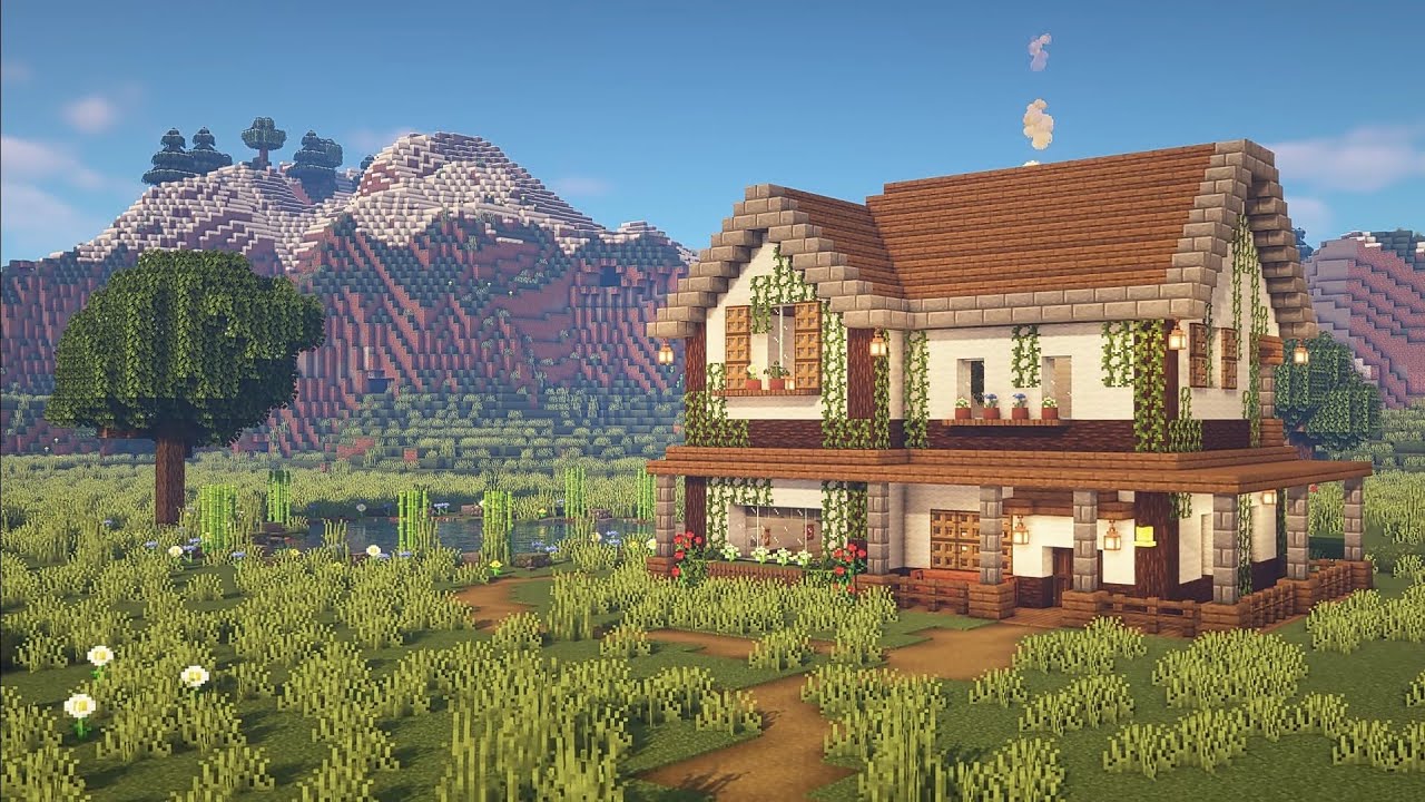 Minecraft - Çiftlik Evi Nasıl Yapılır ? - YouTube