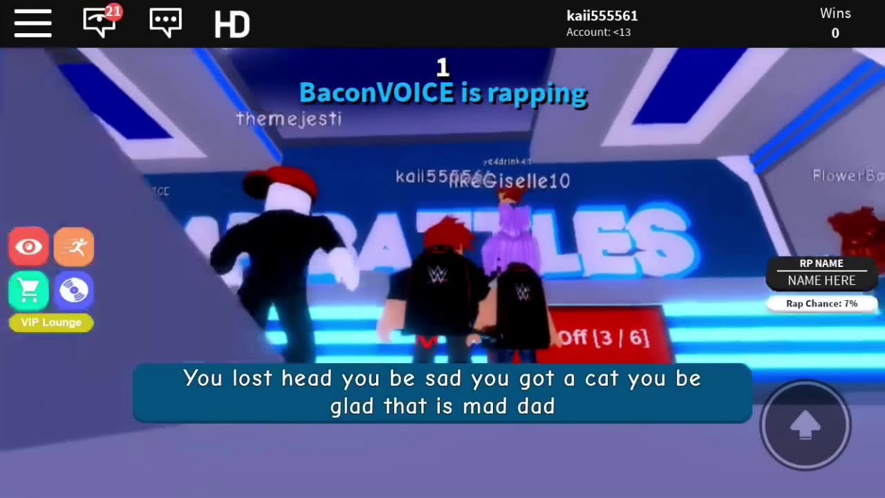 (Roblox) rap battle episode part1 - YouTube