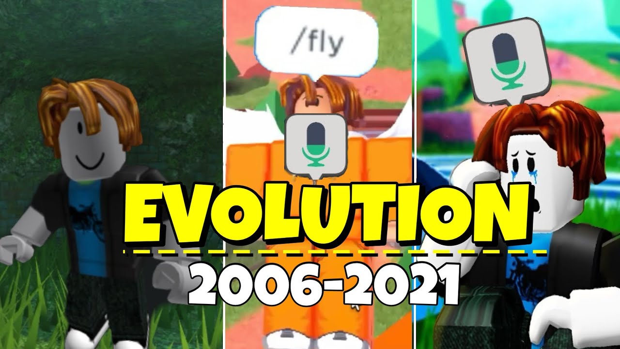 Evolution of Roblox Voice Chat - Roblox Through The Years (2006-2021 ...