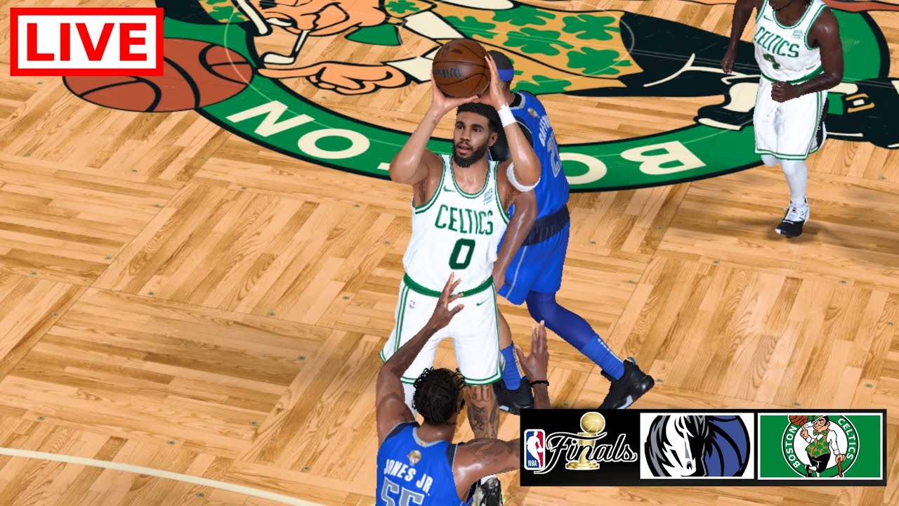 NBA Live! Dallas vs Boston | FINALS GAME 3 | June 11, 2024 | NBA2K24 ...