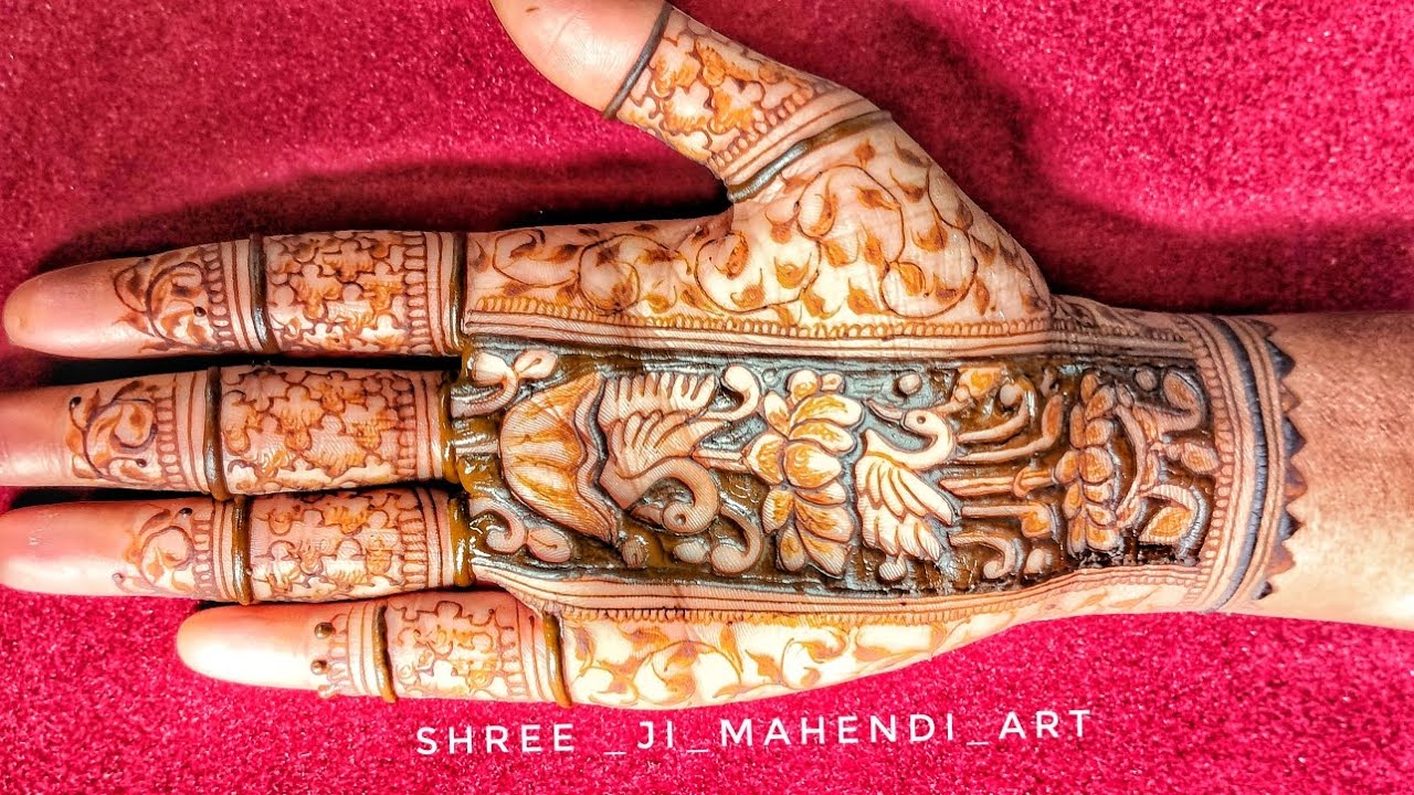 Swan Mehndi Design 😍 ️by @Tejupatel-vt8yb | Shaadi & Tyohaar Special ...