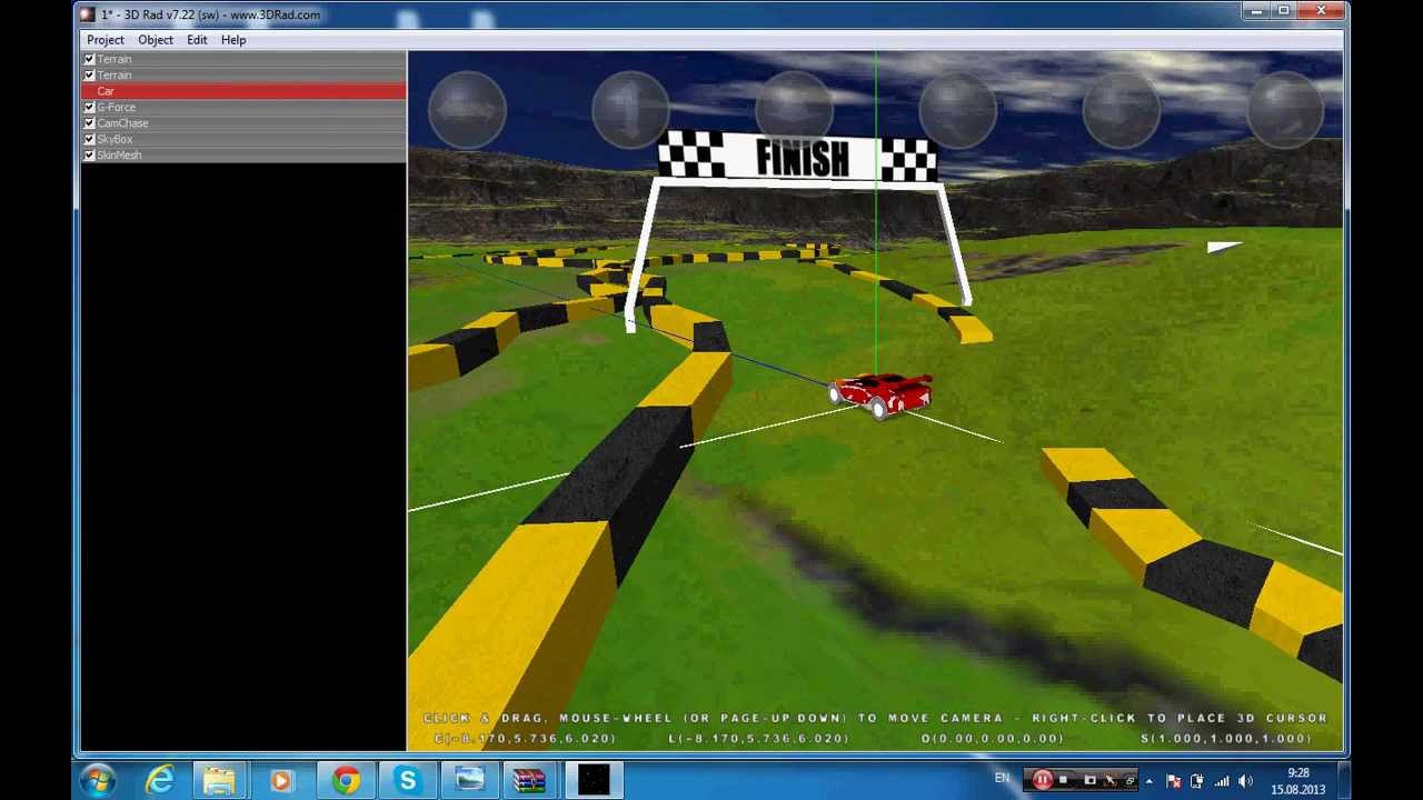 Как пользоваться программой 3d rad урок 1 - YouTube