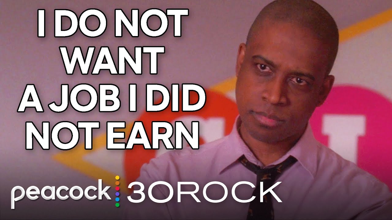 Toofer Finds Out He's a Diversity Hire | 30 Rock - YouTube