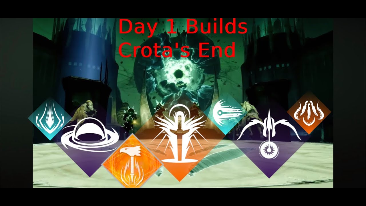 Day 1 Crota's End Builds For Destiny 2 - YouTube