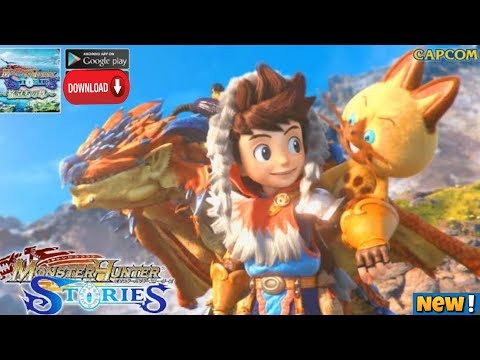 Download Monster Hunter Stories For Android | Amazing HD Graphics | Best CAPCOM Series [ APK+OBB ]