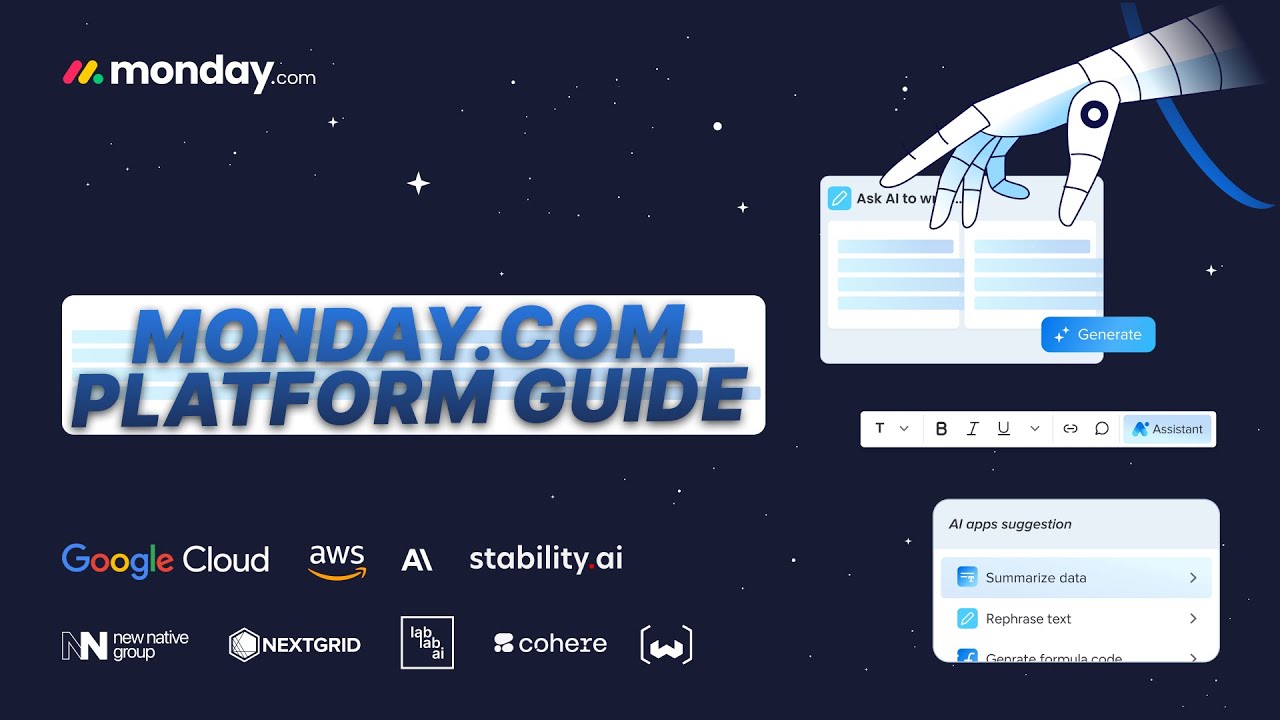 Monday.com Platform Guide - YouTube