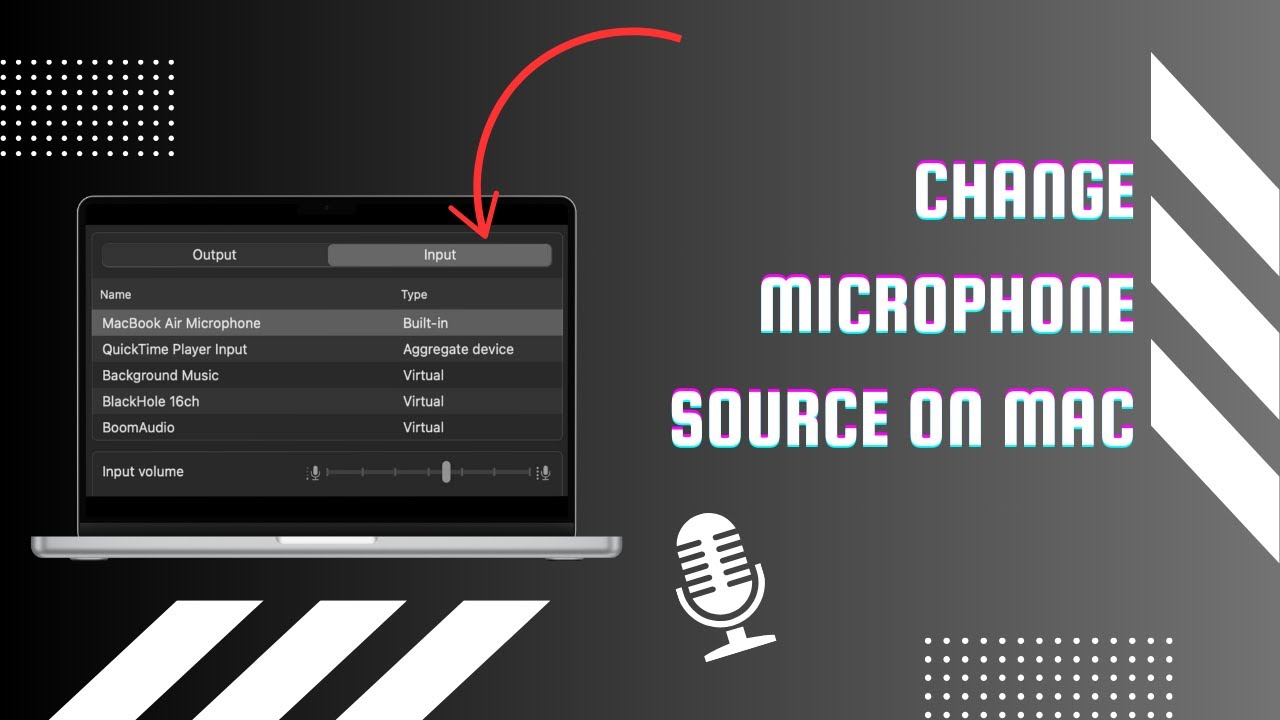How to Change Microphone Source on Mac - YouTube