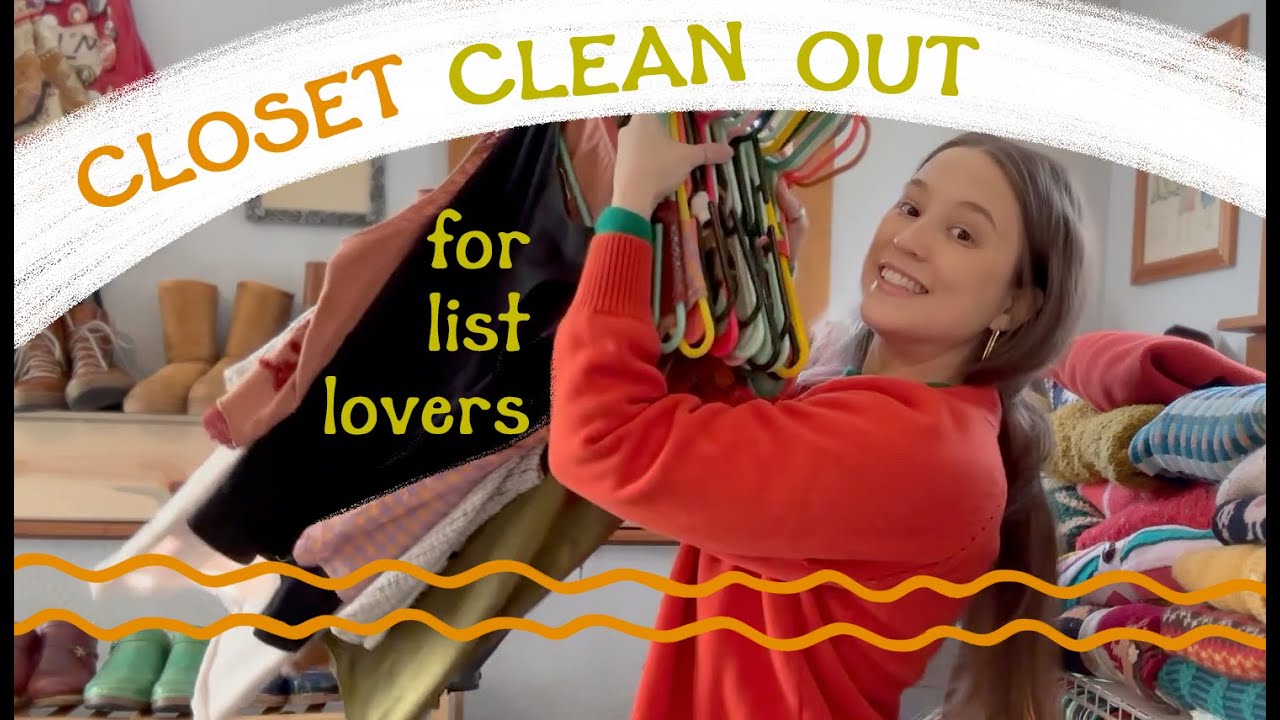 HOW TO have a successful CLOSET CLEAN OUT - YouTube