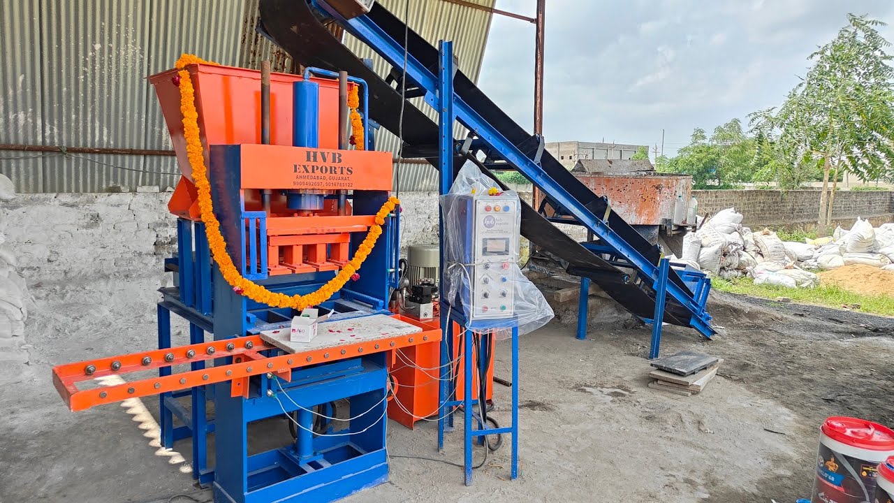 High Speed Metal to Metaal Fly Ash Brick Making Machine | Best Cement ...