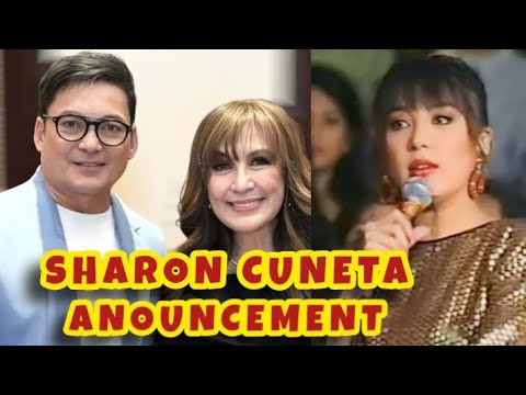 SHARON CUNETA MERON ANOUNCEMENT - YouTube
