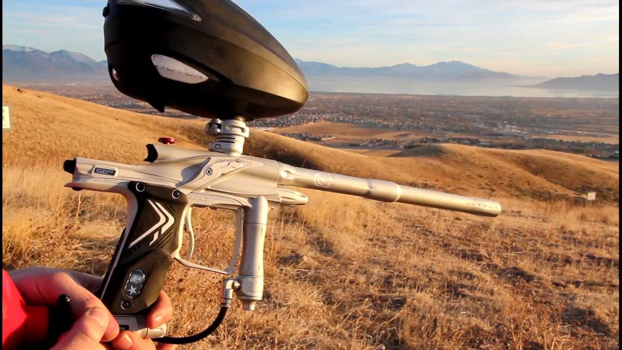 Planet Eclipse Pure SL8R shooting - YouTube