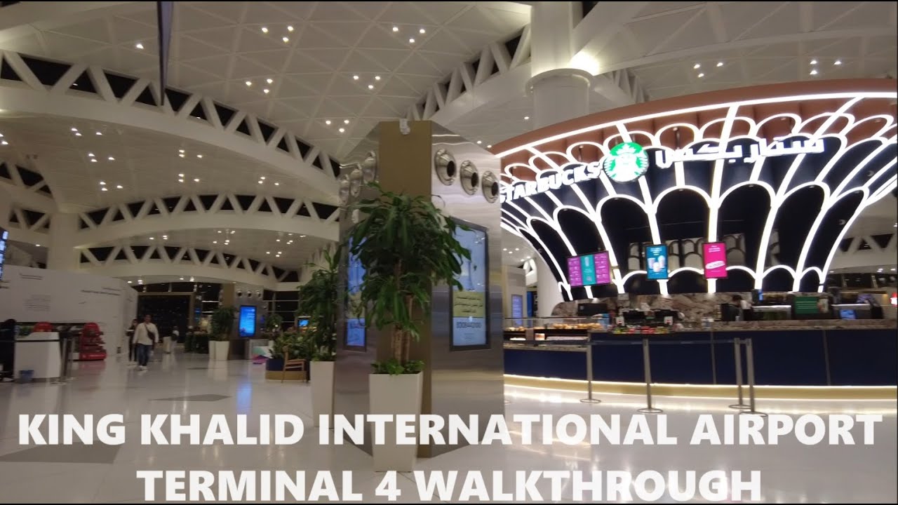 King Khalid International Airport in Riyadh, Saudi Arabia - Terminal 4 ...