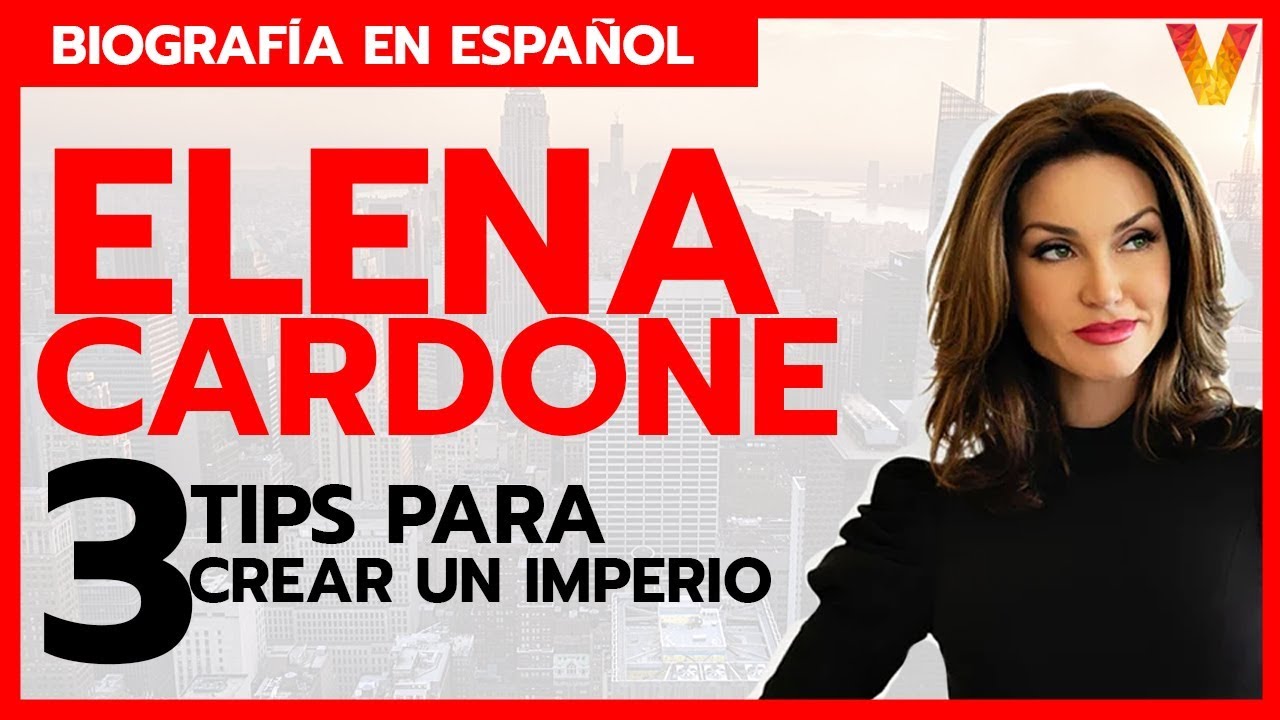 😱 ELENA CARDONE - Quién es Elena Cardone - 3 TIPS PARA CREAR TU IMPERIO ...